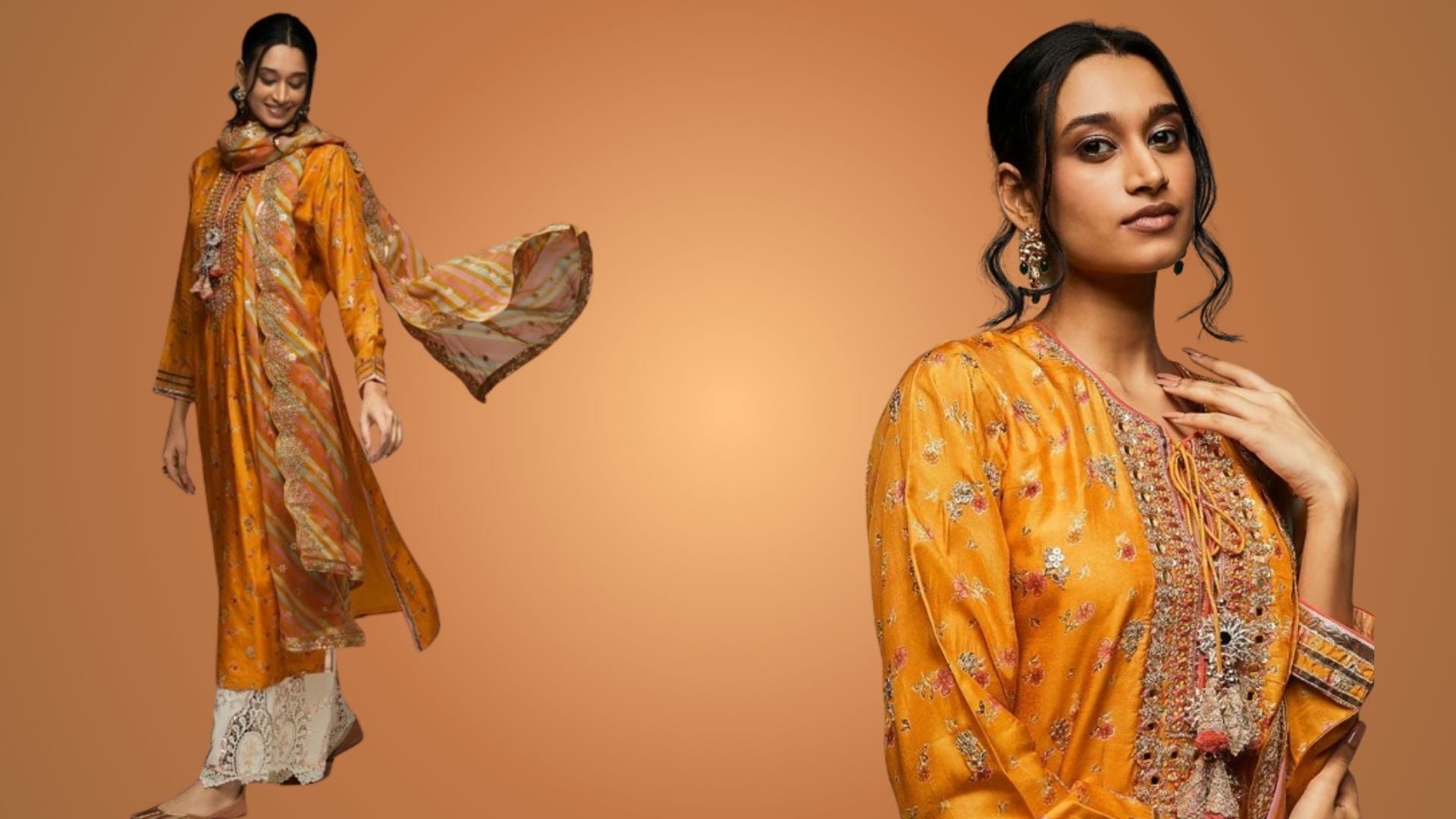 Designer Tunic Sets Inspired by Traditional Wear