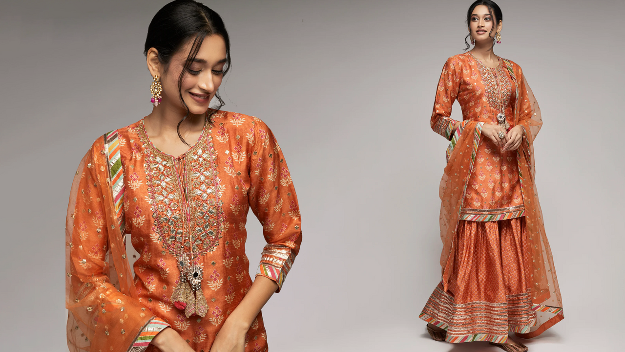 Latest Collection of Designer Garara Sets By Gopi Vaid
